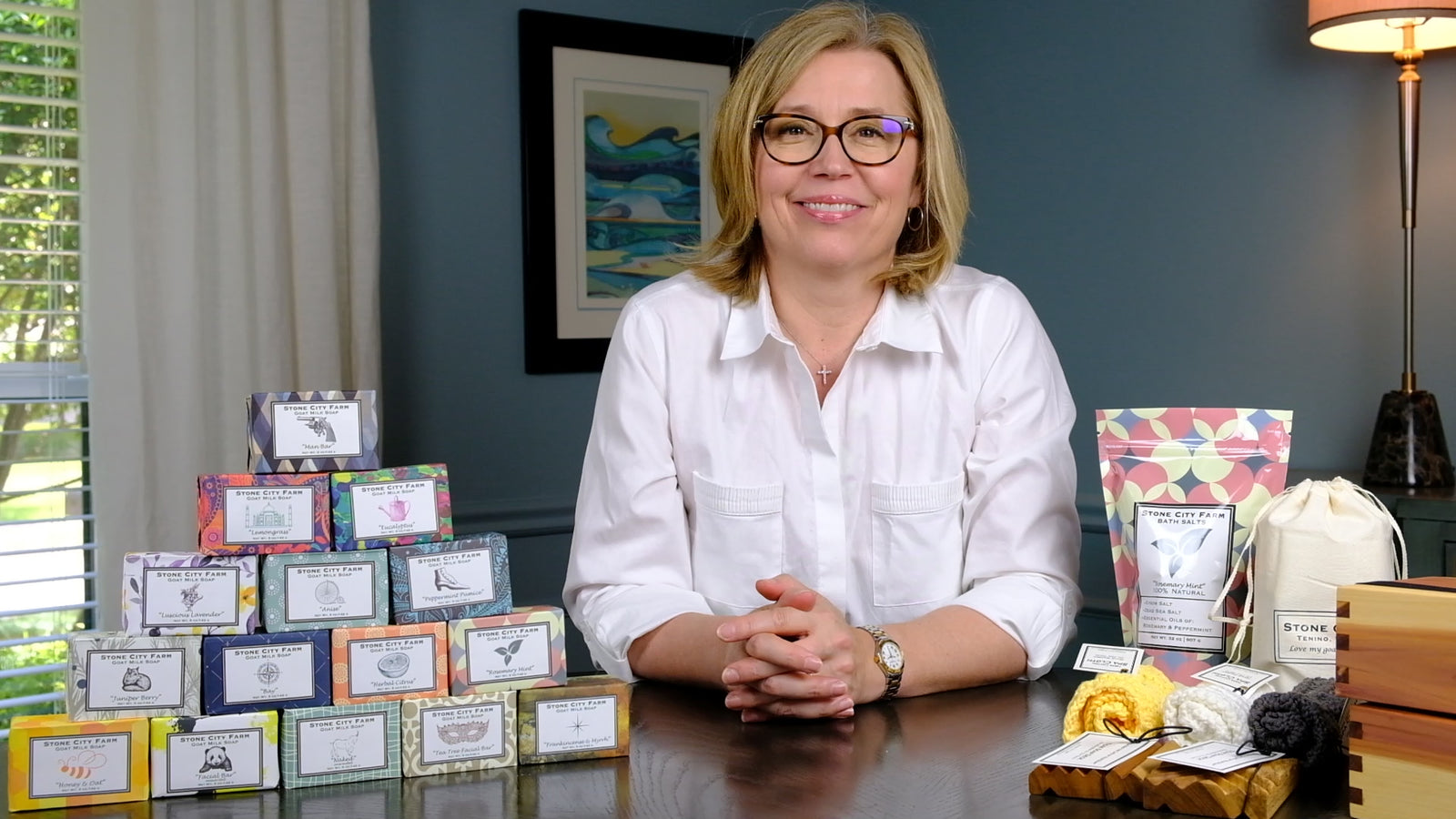 Listen to what Kim from Dallas has to say about our soap! - Stone City Farm